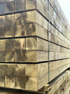 Square End Posts 100x100mm - SJS Fencing