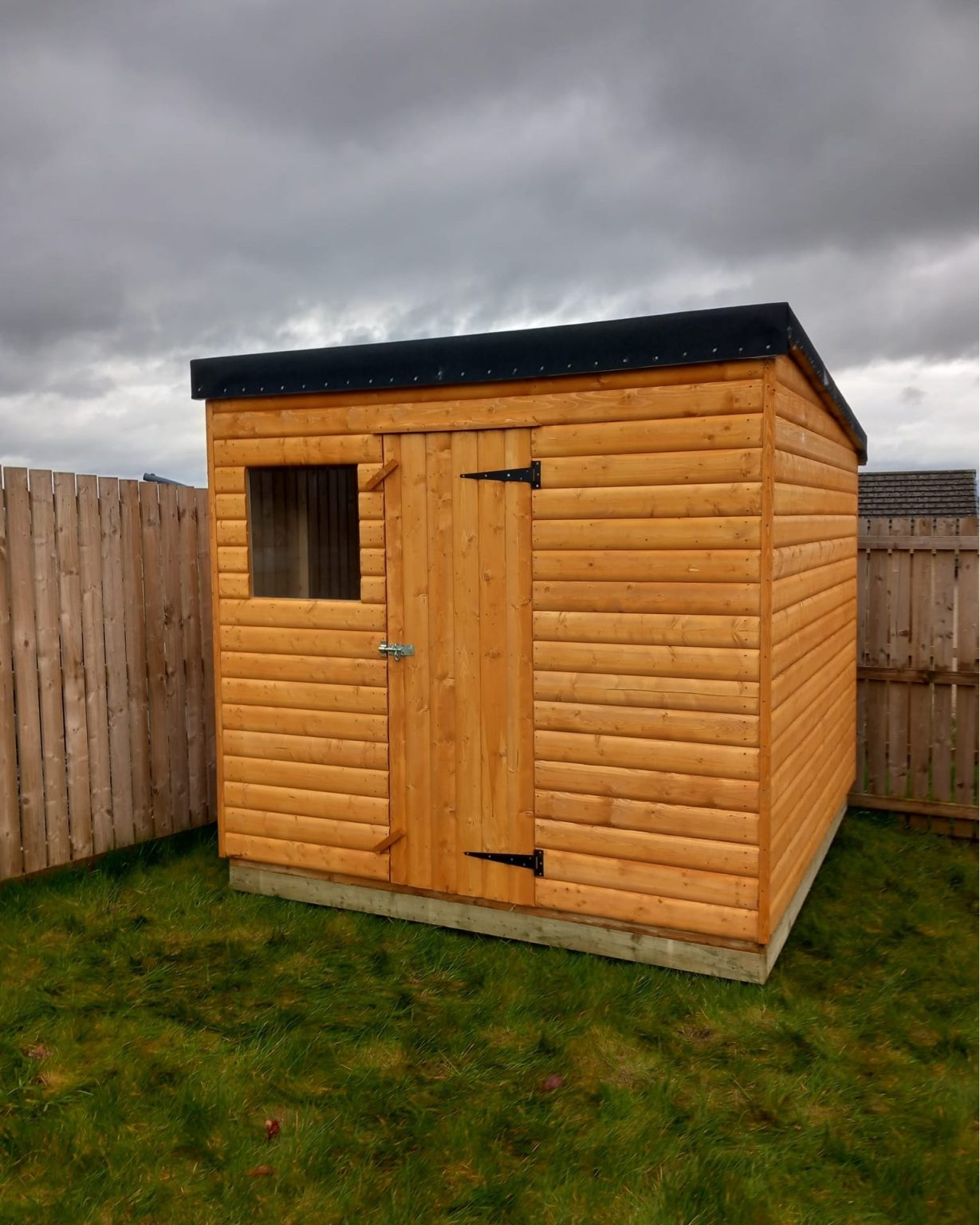 8x8 Pent Shed - SJS Fencing